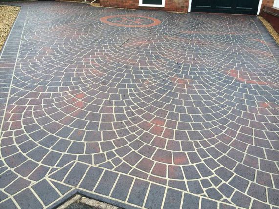 Stencil Design Driveways - Stencil-tech